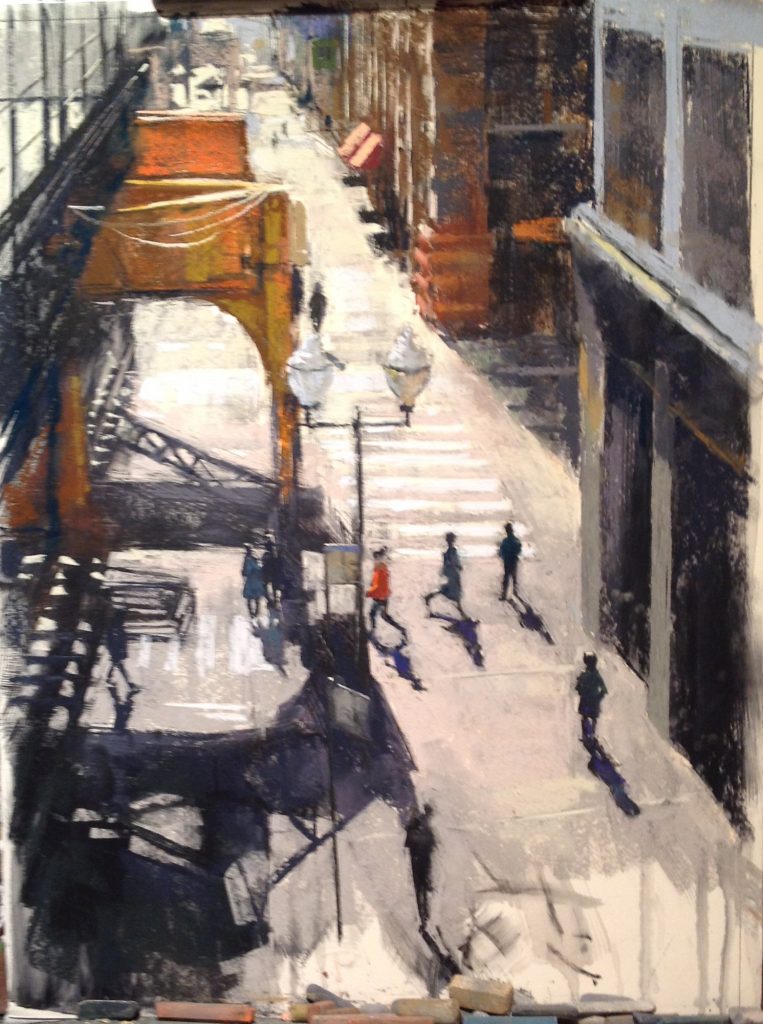 Nancie King Mertz - Urban Architectural Pastel Painter Extraordinaire!