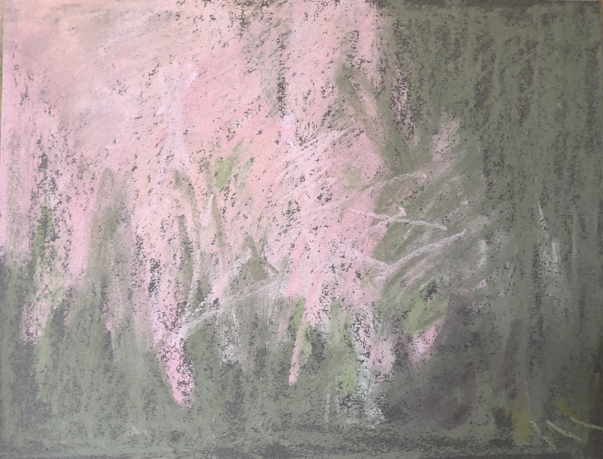 Making Abstract Art - One Way To Do This - How to Pastel