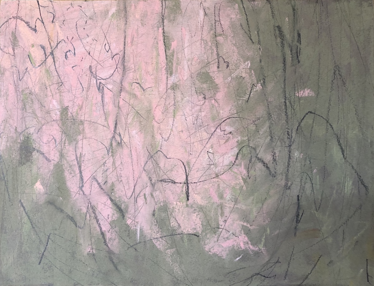 Making Abstract Art - One Way To Do This - How to Pastel