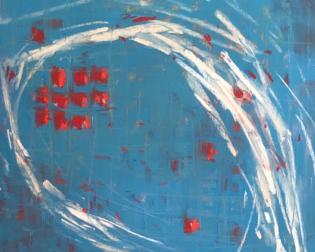 Making Abstract Art - One Way To Do This - How to Pastel