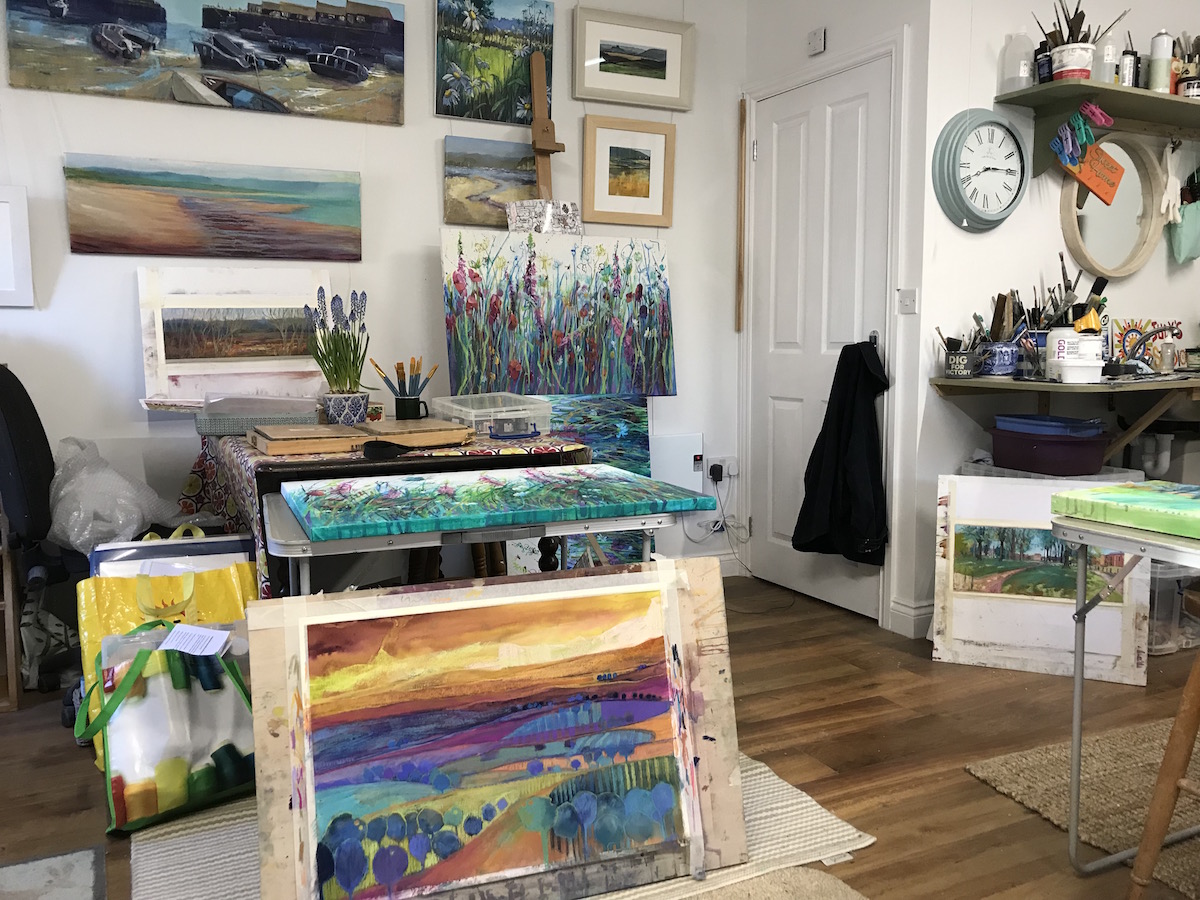 Judy Tate - Abstract Wanderings: Working From Chaos To Order