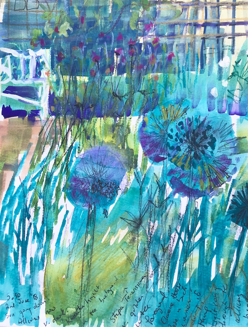 Judy Tate - Abstract Wanderings: Working From Chaos To Order