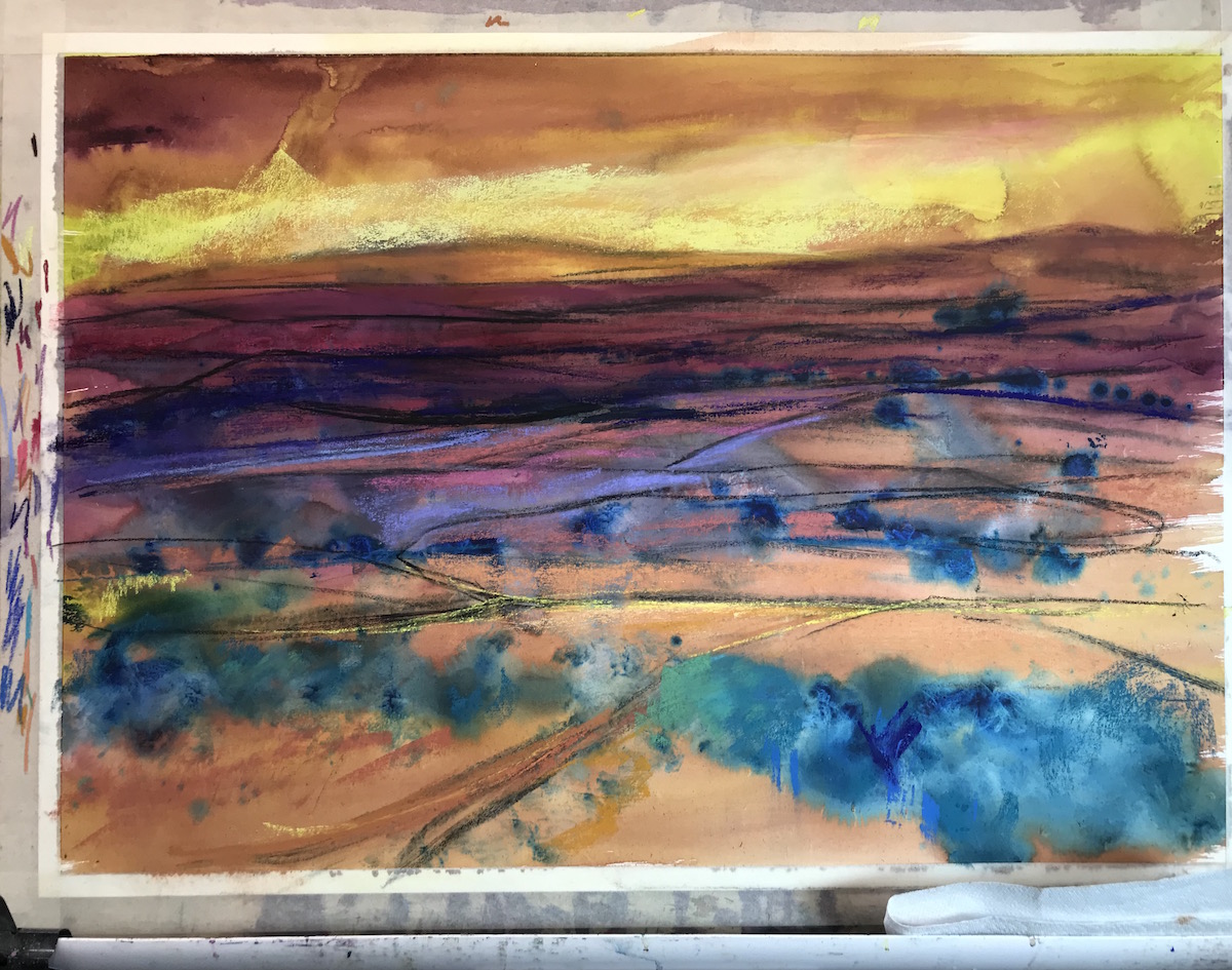 Judy Tate - Abstract Wanderings: Working From Chaos To Order