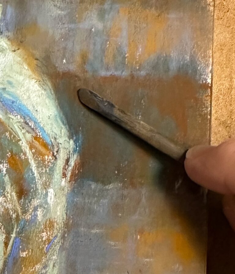 Using Charcoal with Soft Pastels – A Surprising Solution - How to Pastel